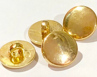 Gold buttons | Etsy