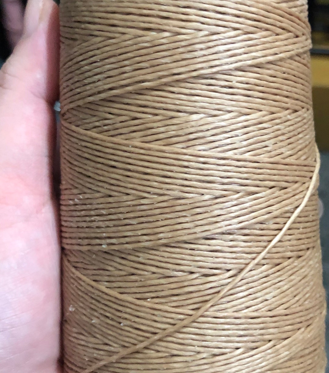 Peanut Brown Waxed Cord Cotton Waxed Cord 1 Mm Size - Etsy