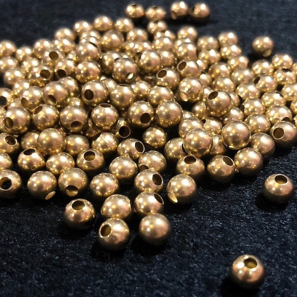 Brass Beads - Etsy