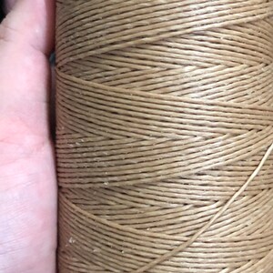Peanut Brown Waxed Cord Cotton Waxed Cord 1 Mm Size - Etsy