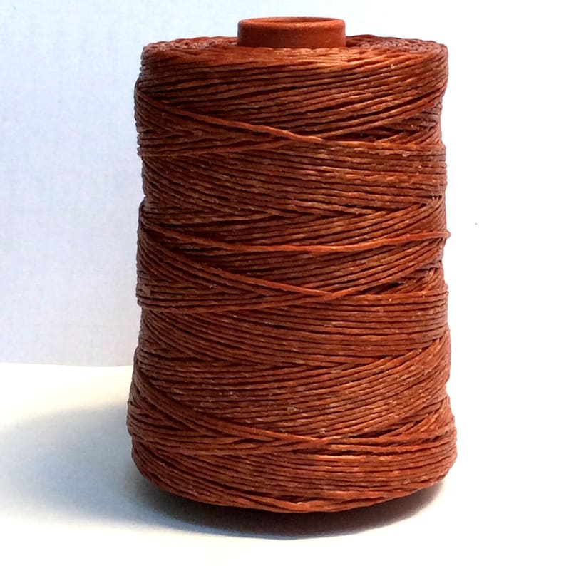 Rust Brown Waxed Cord Cotton Waxed Cord - Etsy