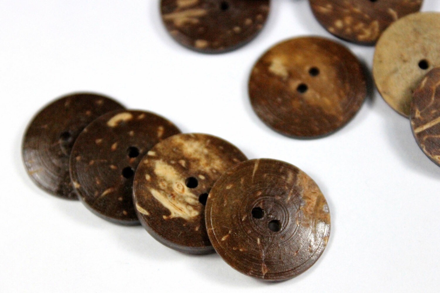 21mm Coconut Shell Buttons 2 Hole Wood Button Coconut - Etsy Australia