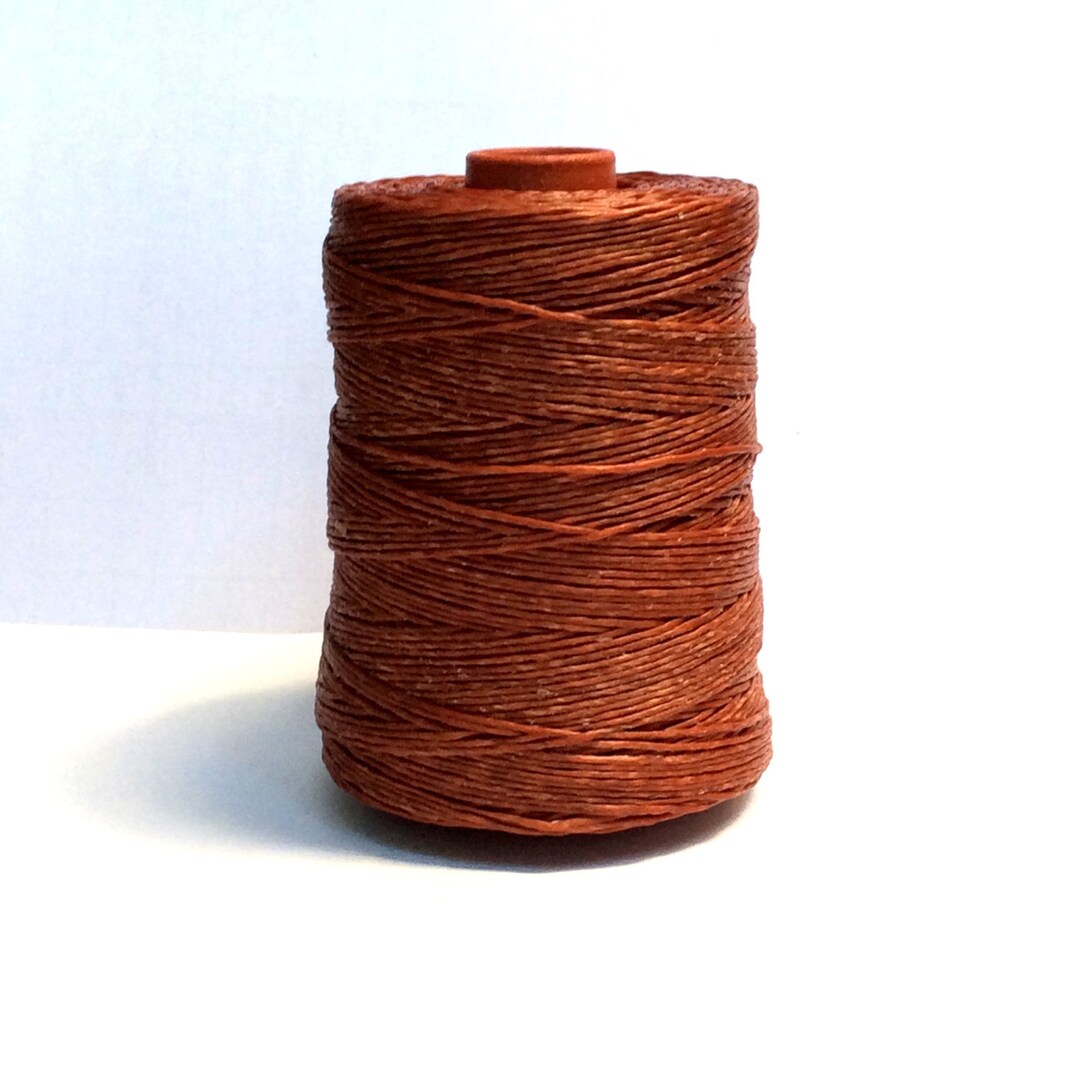 Rust Brown Waxed Nylon Cord - 1mm, Macrame & Jewelry Design - Etsy