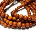 468mm Rust Brown Wood Beads Wooden Beads 14.5 Inch Full - Etsy