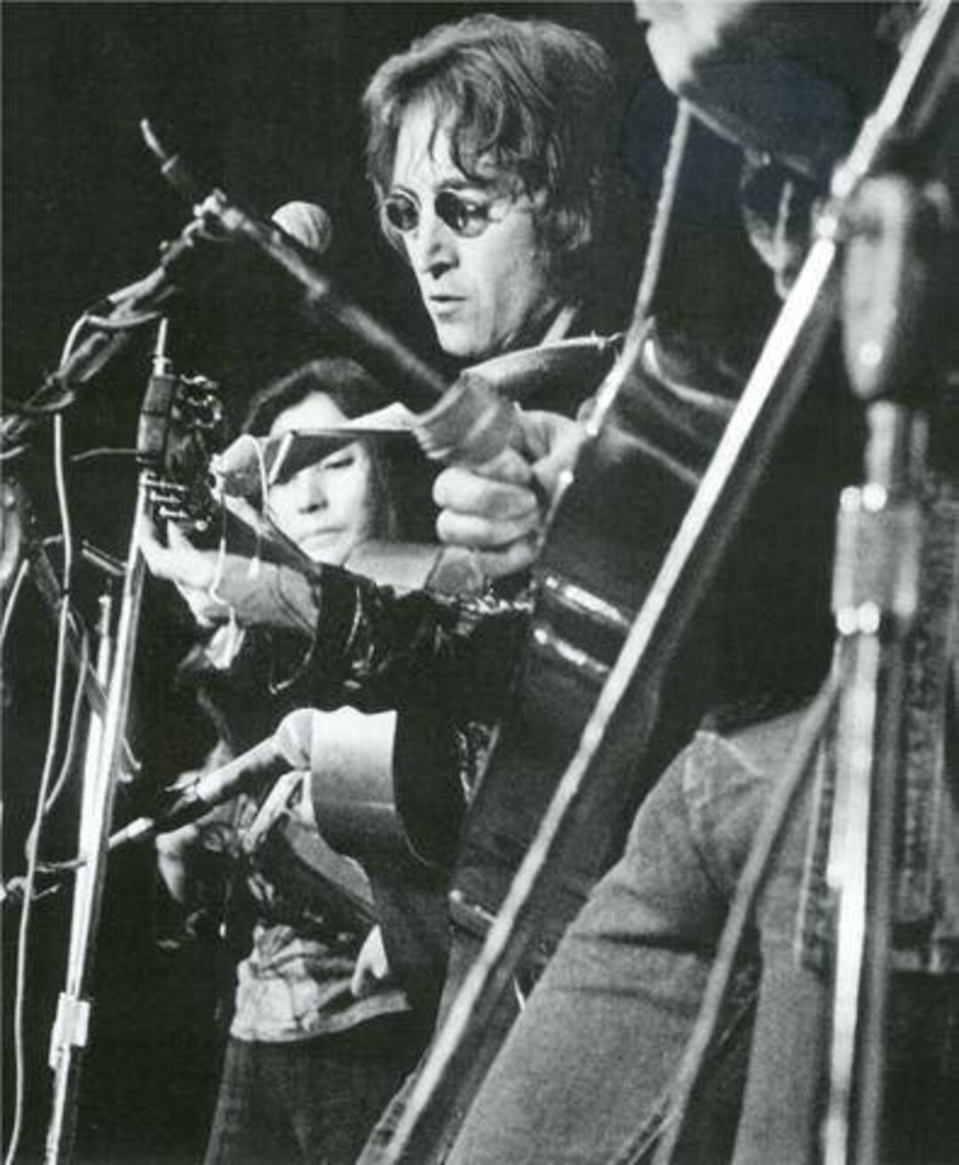 John Lennon Detroit 1971 Leni Sinclair Hand Signed Photo - Etsy