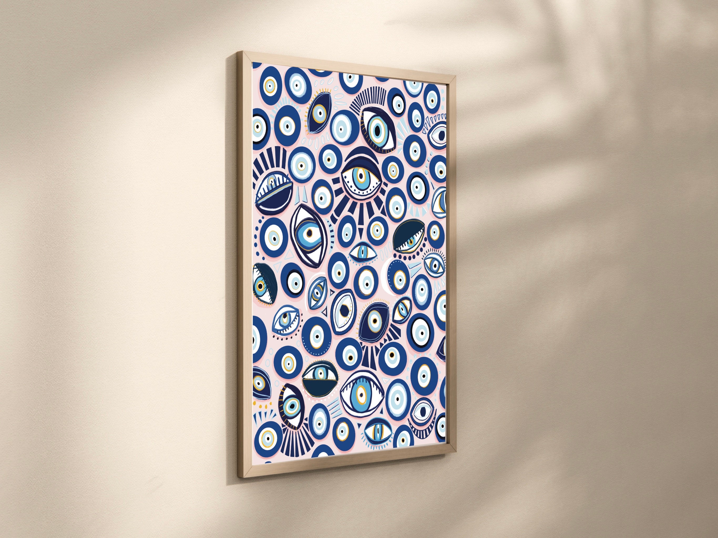 Evil Eye Poster Digital Print (instant Download, Multiple Sizes) - Etsy