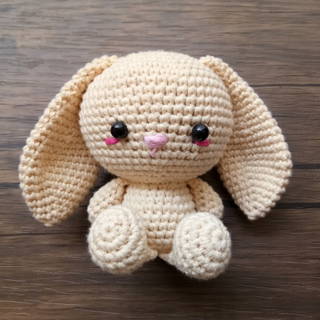 Cute Little Long Ears Bunny Rabbit Amigurumi Crochet Doll Pattern - Etsy