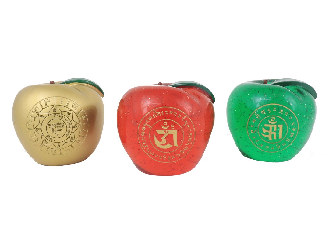 Feng Shui Trinity of Apples - Etsy