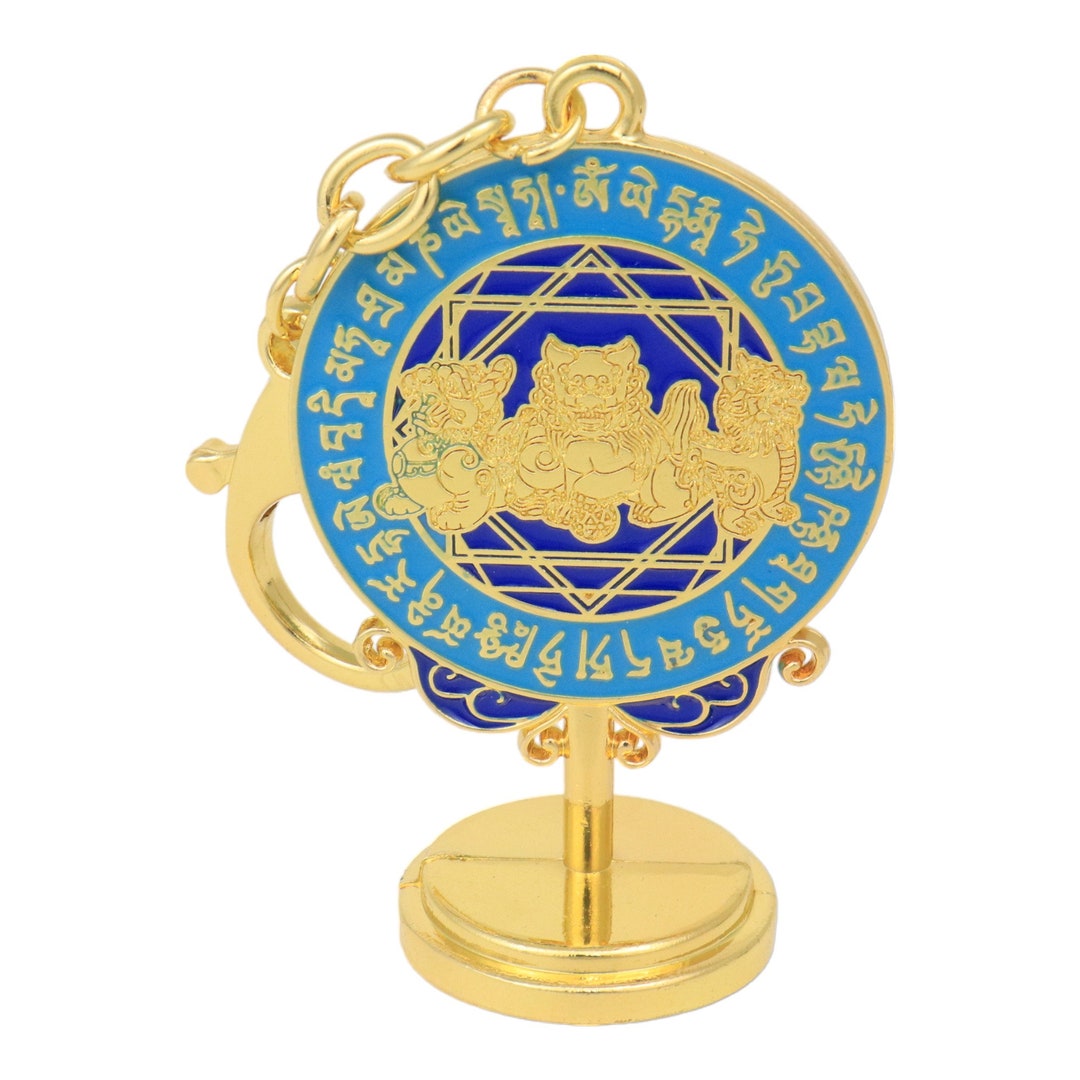 2024 Feng Shui Three Celestial Guardians W/ Chakra Protection Wheel ...