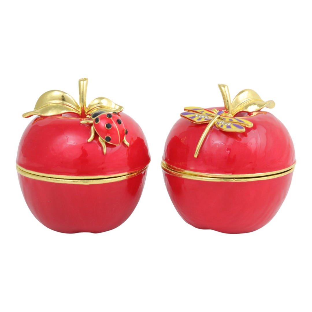 Feng Shui Pair of Harmony Apples - Etsy