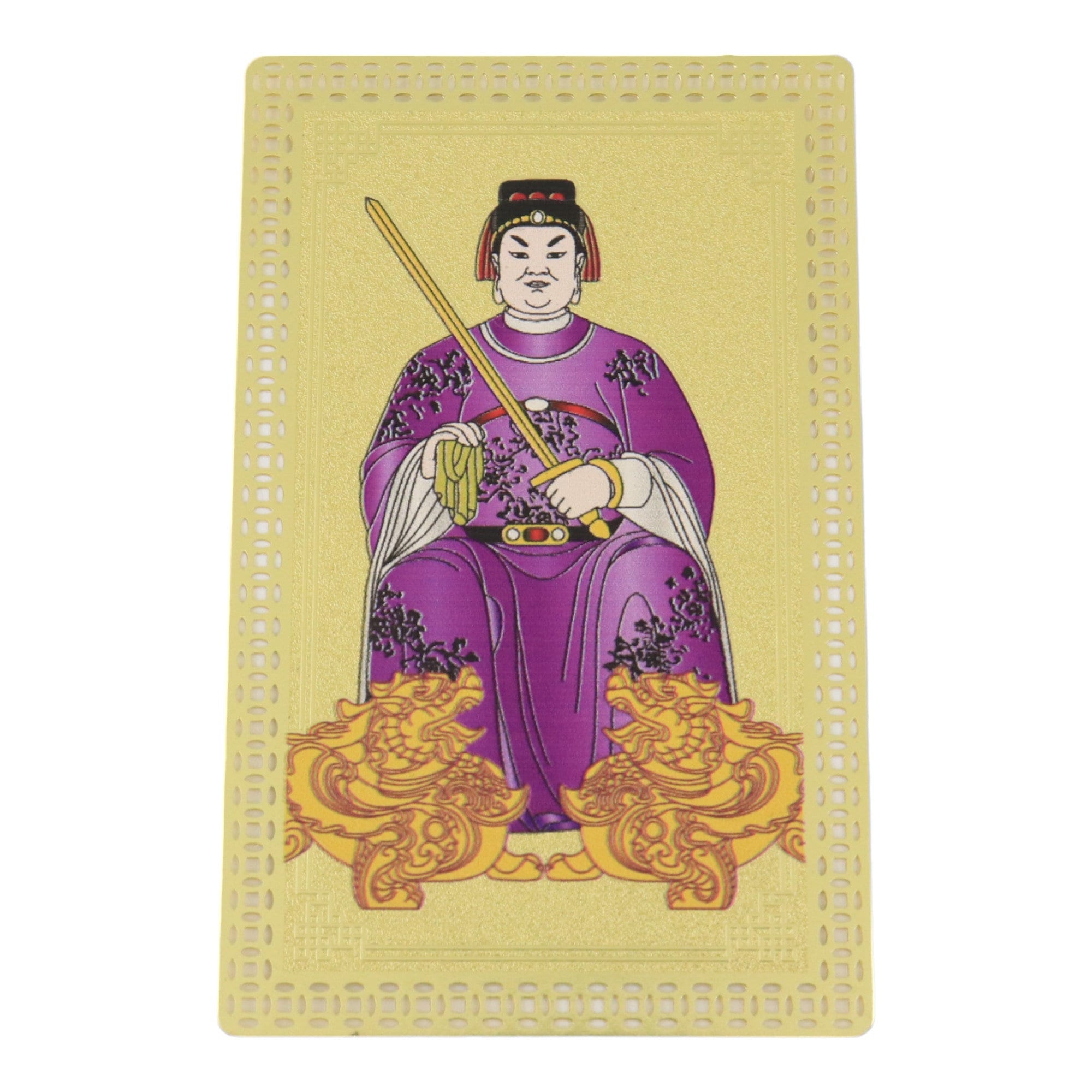 2024 Feng Shui Metal Tai Sui Card for Lunar Year of the Dragon - Etsy