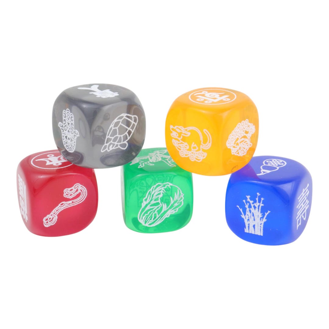 Feng Shui Five Element Lucky Dice - Etsy