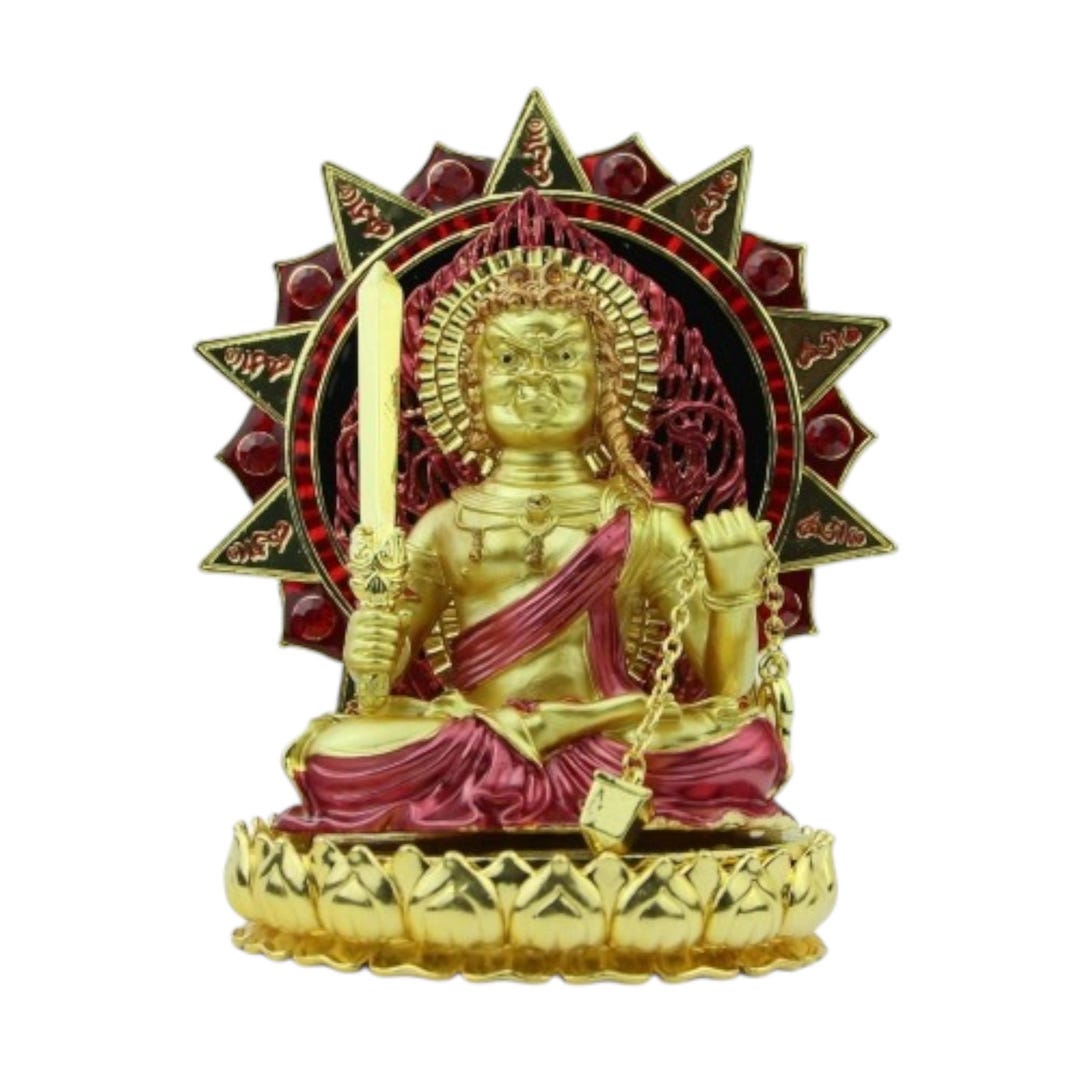 Feng Shui Bejeweled Buddha Acala Statue - Rooster People God Protector ...