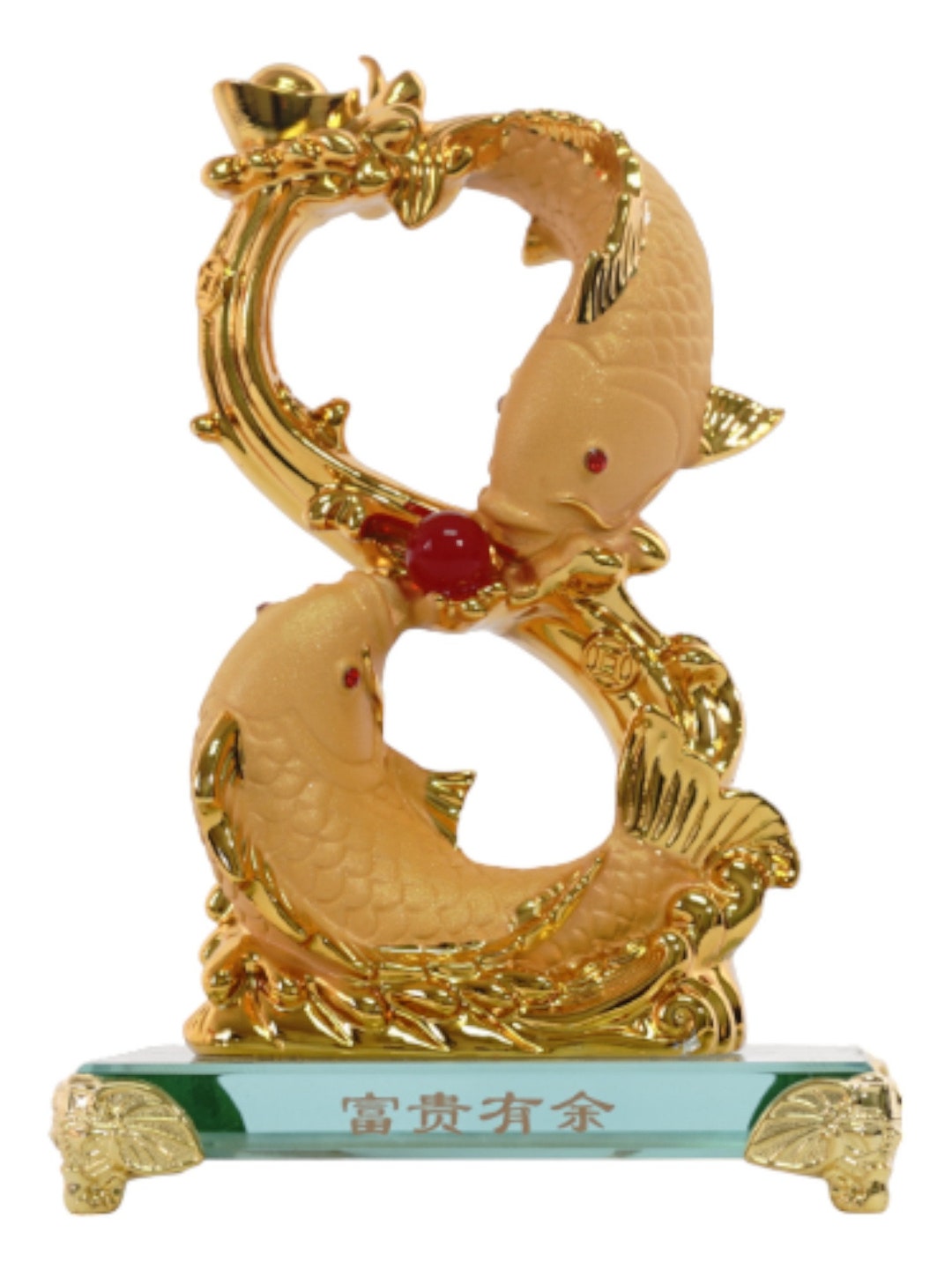 8-shaped Double Feng Shui Fishes - Etsy