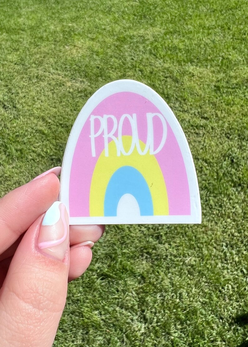 Pansexual Proud Rainbow - Etsy
