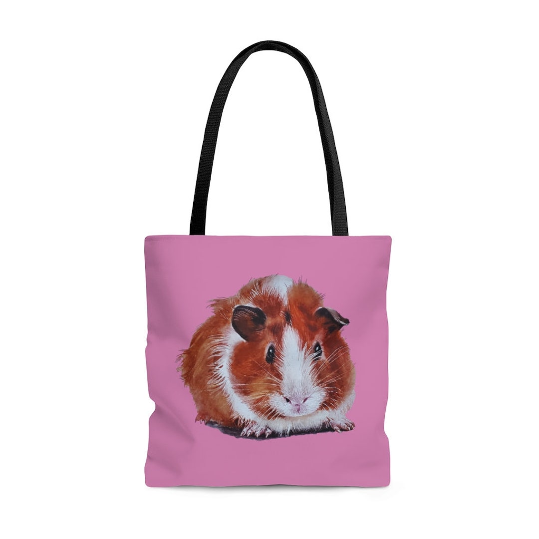 Guinea Pig Tote Bag Pink - Etsy