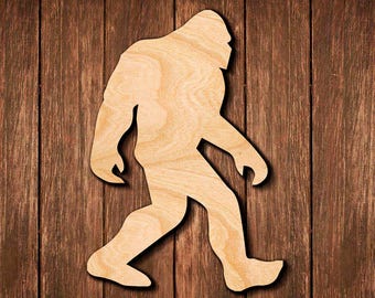Bigfoot cutout | Etsy