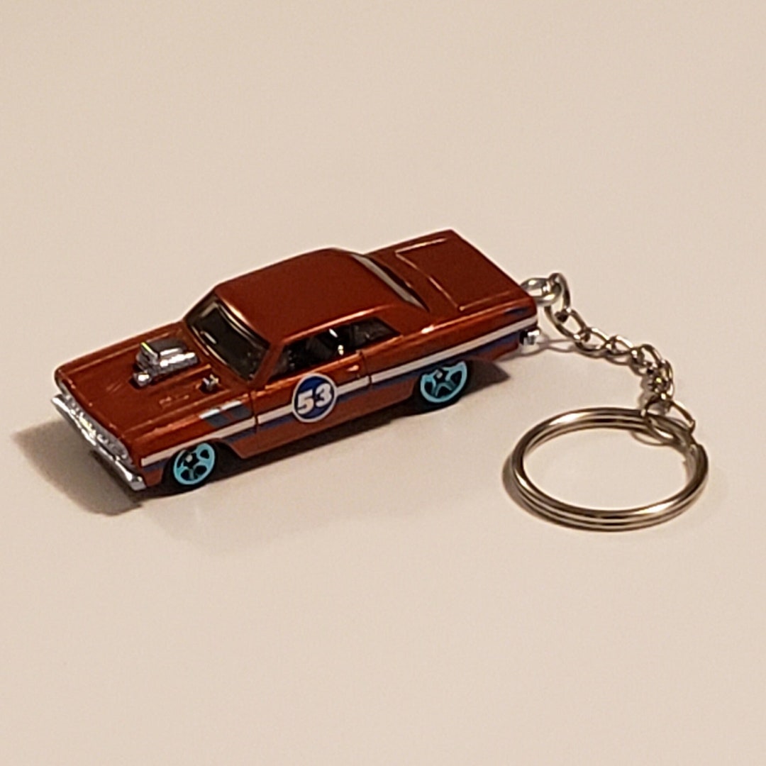 Hot Wheels 64 Chevelle SS Car Keychain / Chevelle Keyring - Etsy