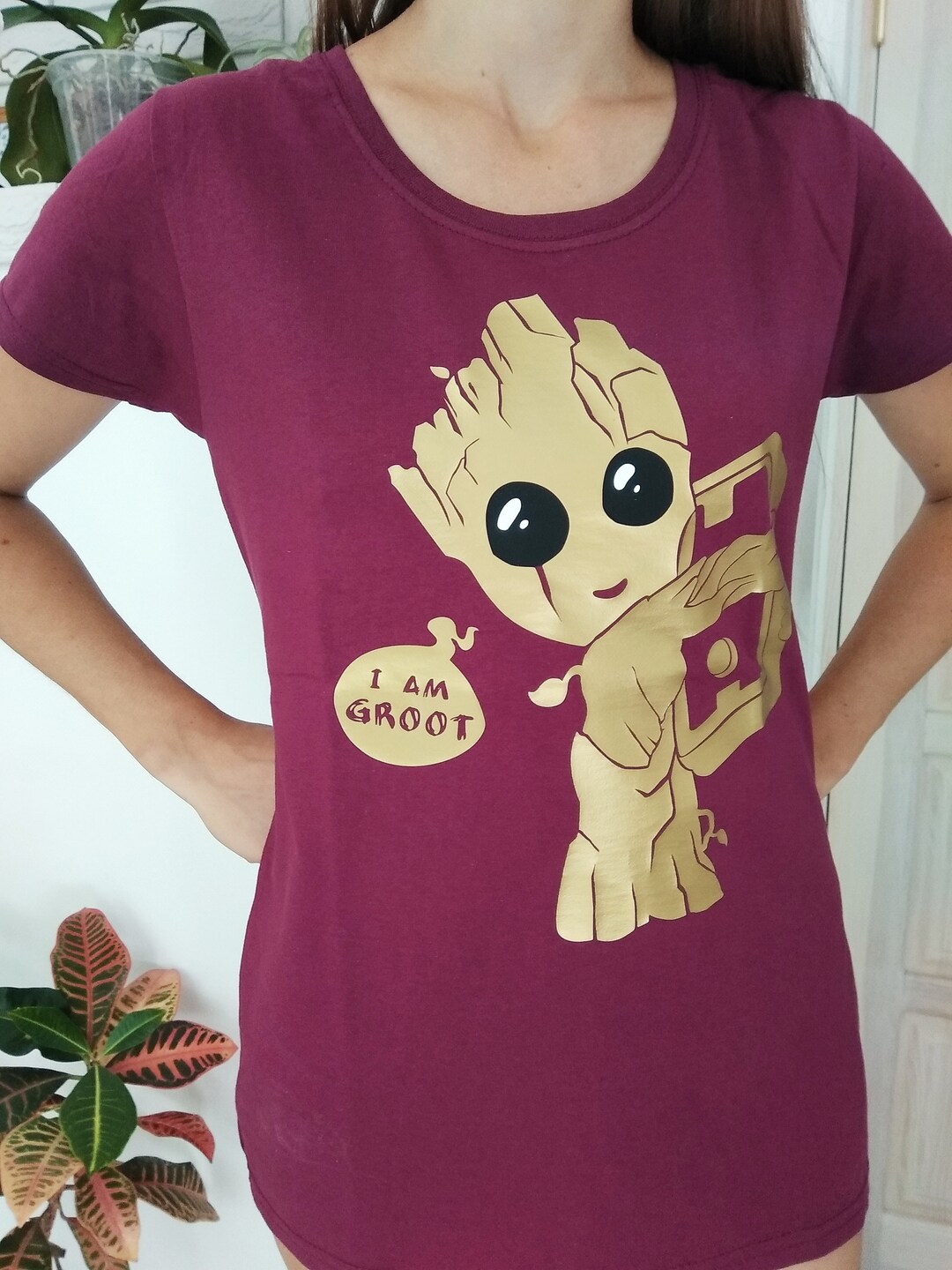 Baby Groot T-shirt, Baby Groot Bow Tie and Suspenders, Groot Tshirt - Etsy