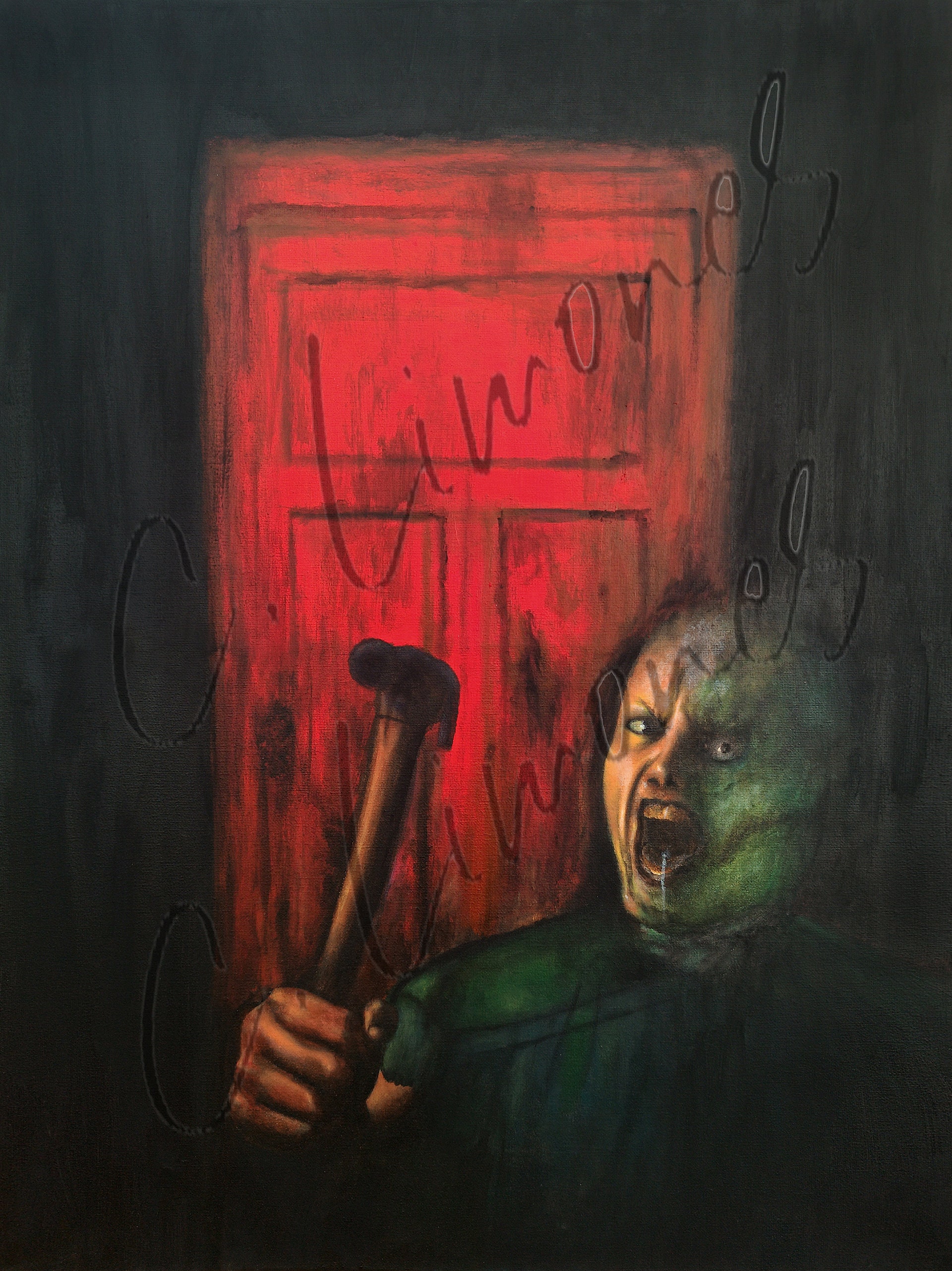 The Red Door INSIDIOUS HORROR PAINT - Etsy