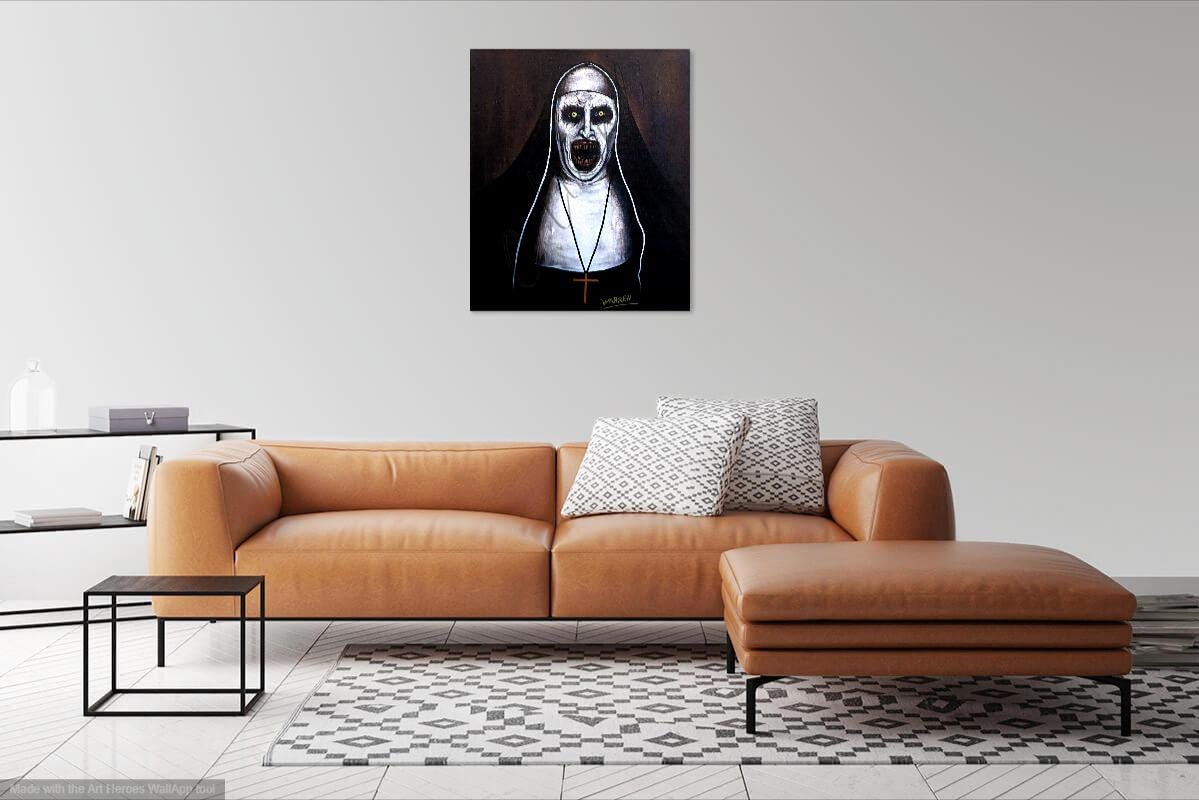 Picture of the Nun / Valak / HORROR / Scream Version - Etsy