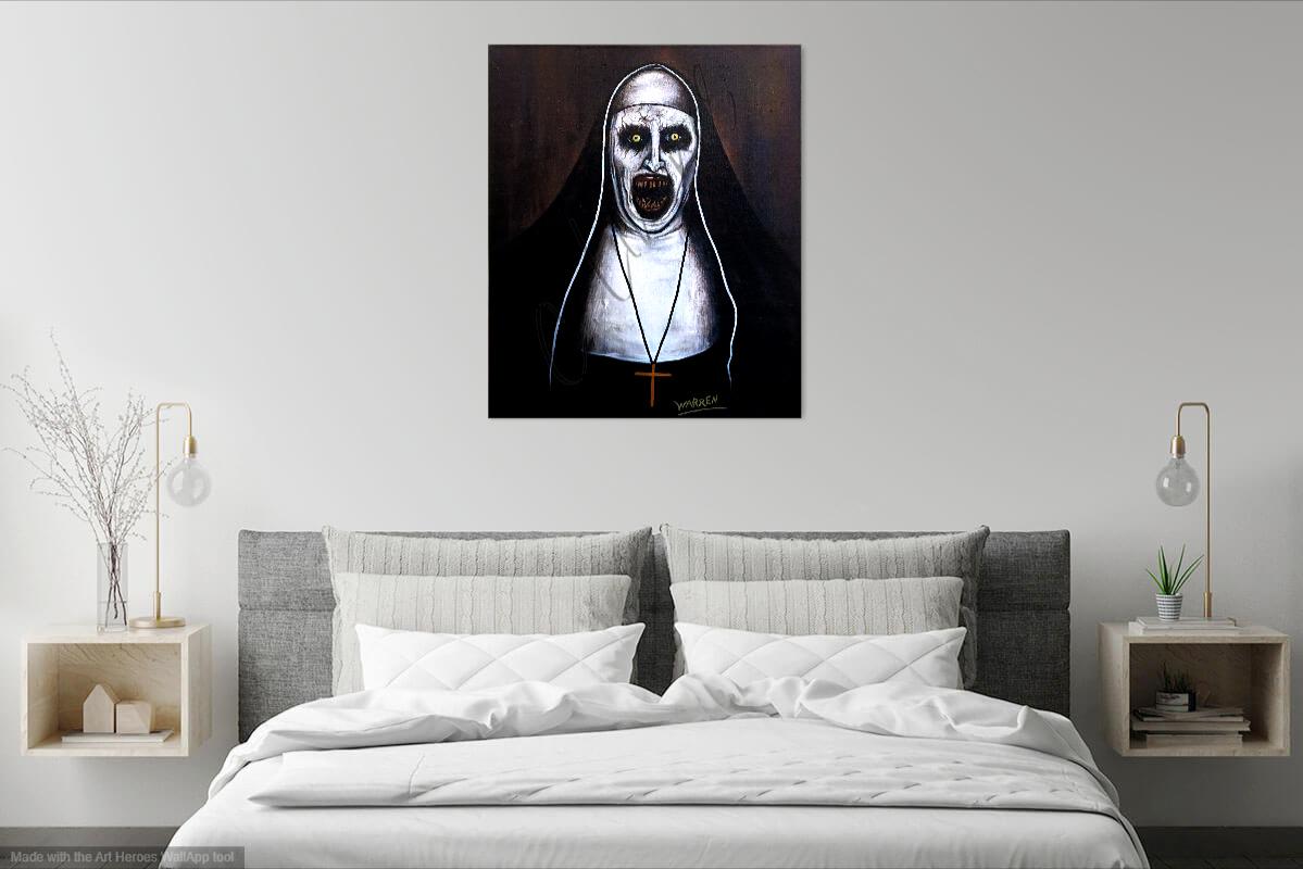 Picture of the Nun / Valak / HORROR / Scream Version - Etsy