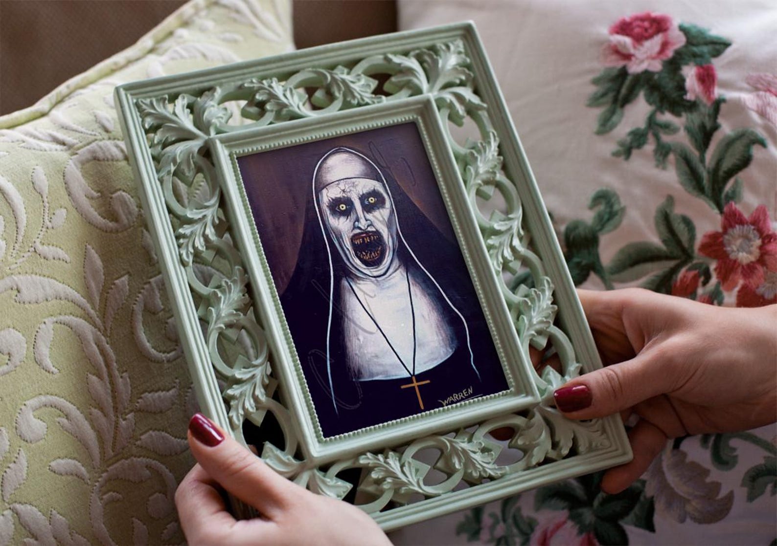 Picture of the Nun / Valak / HORROR / Scream Version - Etsy