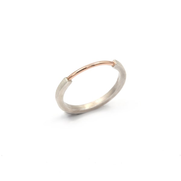 Modern Gold Ring - Etsy