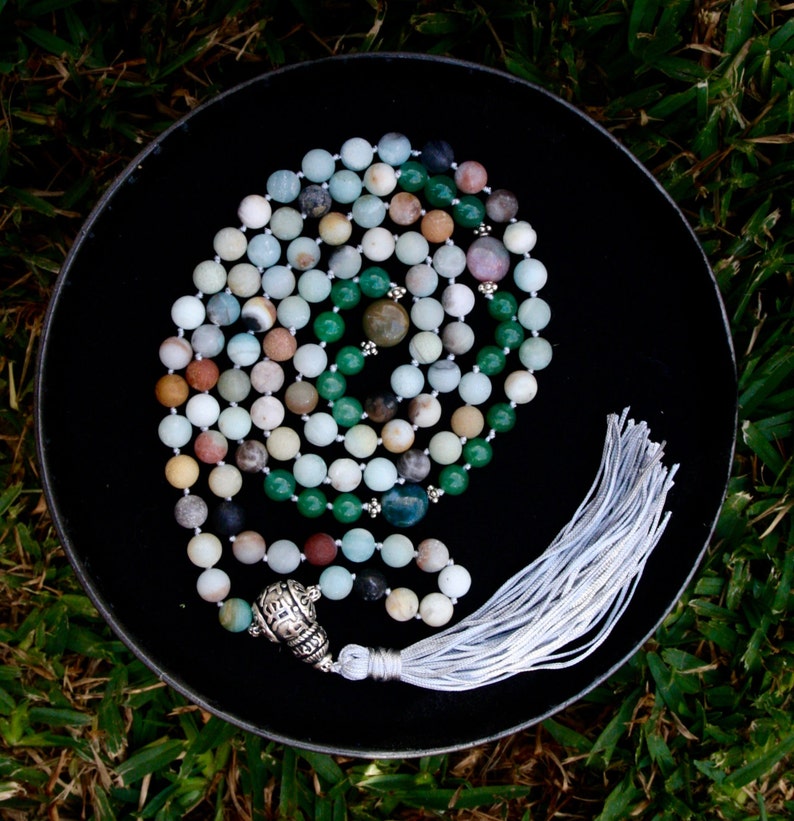 Amazonite Japa Mala 108 Beads - Etsy