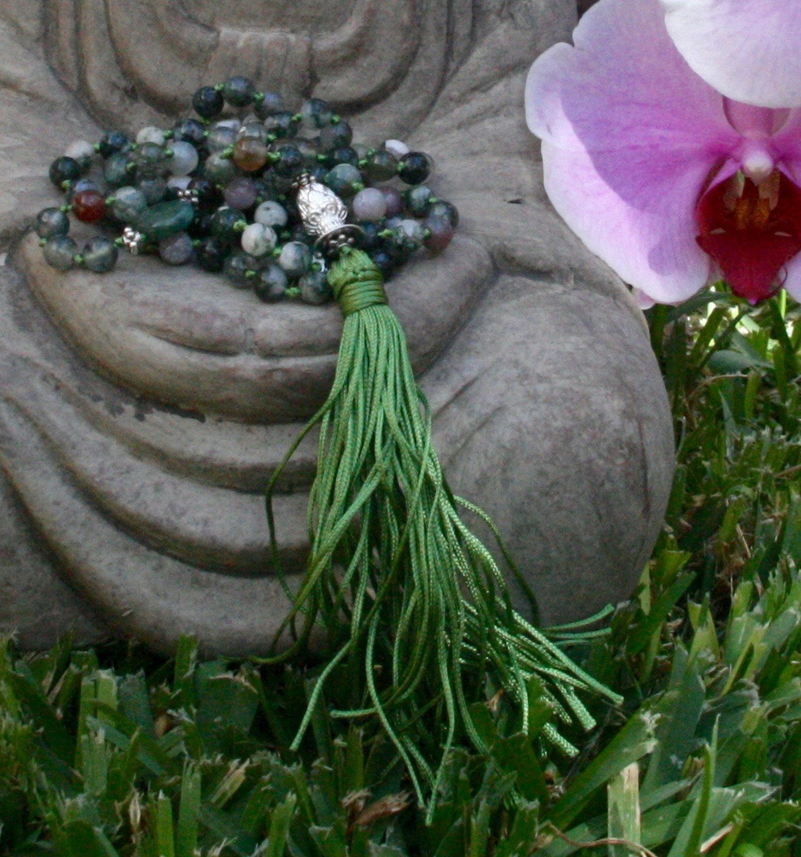 Fancy Jasper Japa Mala 108 Meditation Beads - Etsy