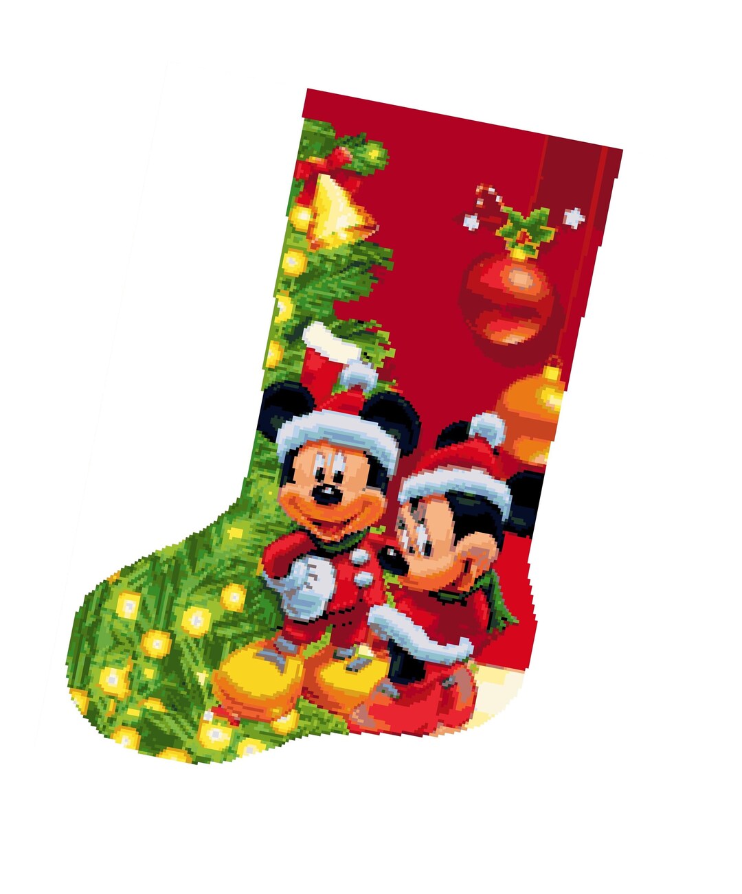 Christmas Stocking Fairy Tale Mouse 958 Modern Cross Stitch Pattern ...
