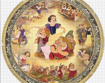 Snow White by Little House Needleworks Counted Cross Stitch Pattern ...