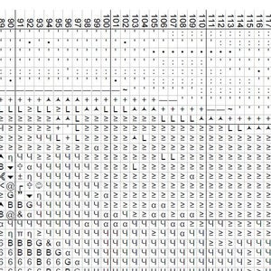 The Little Mermaid Ariel Princess 401 Modern Cross Stitch Pattern ...