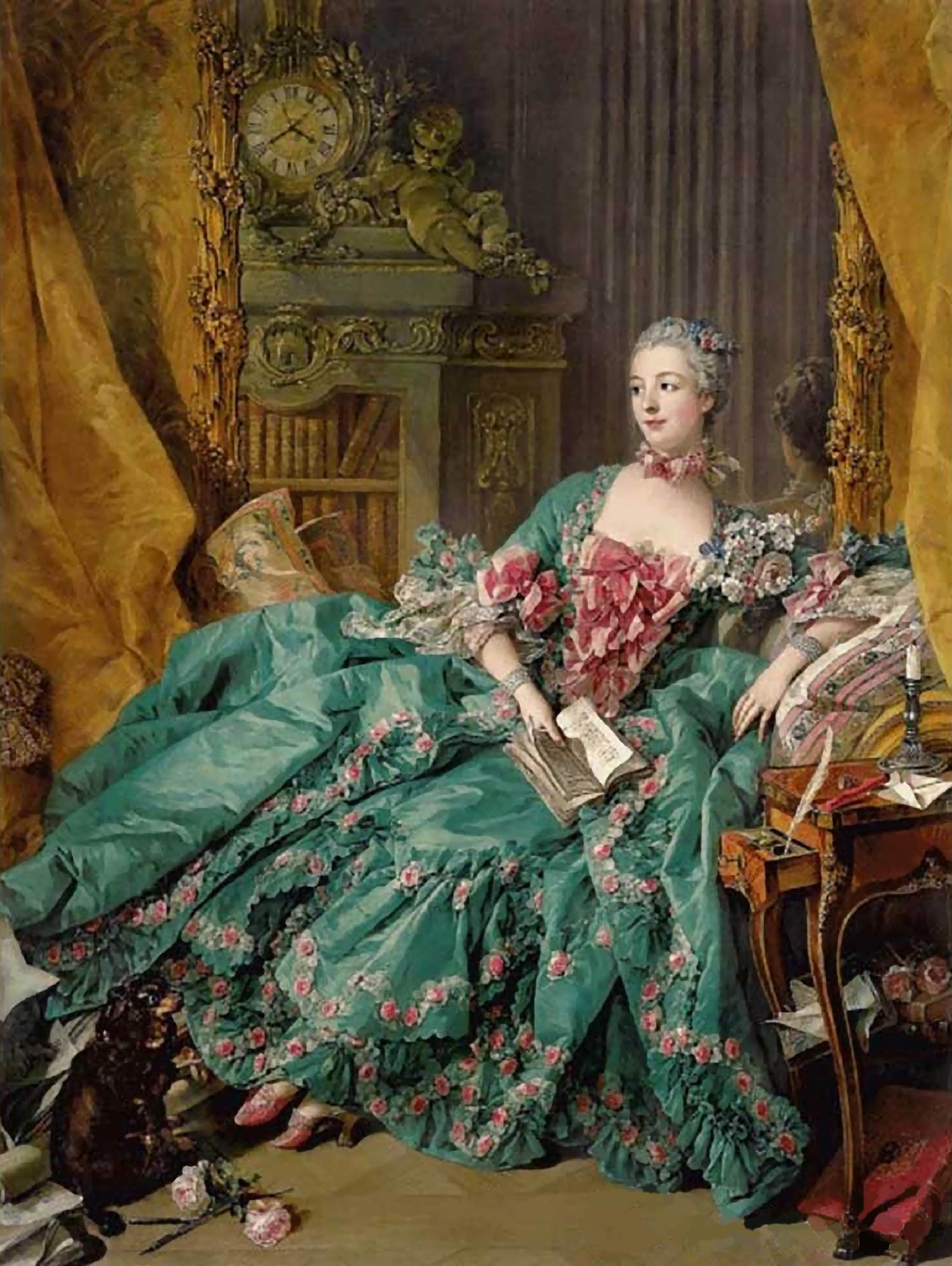 BUY 2 GET 1 FREE Francois Boucher Madame de Pompadour 635 | Etsy