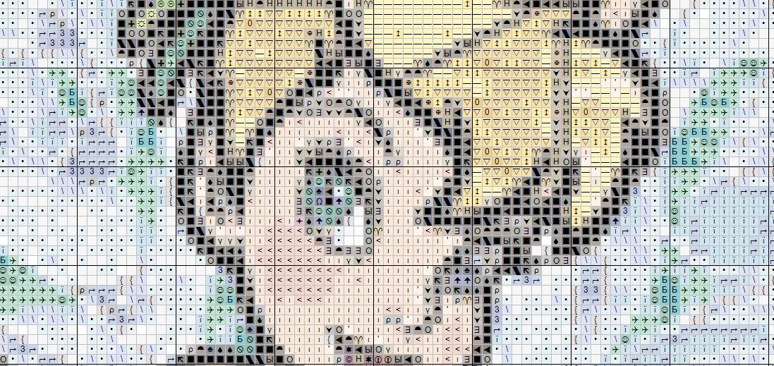 Tinkerbell Stained Glass 634 Modern Cross Stitch Pattern - Etsy