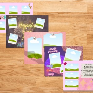 16 Page DCP Photo Book Template - Etsy