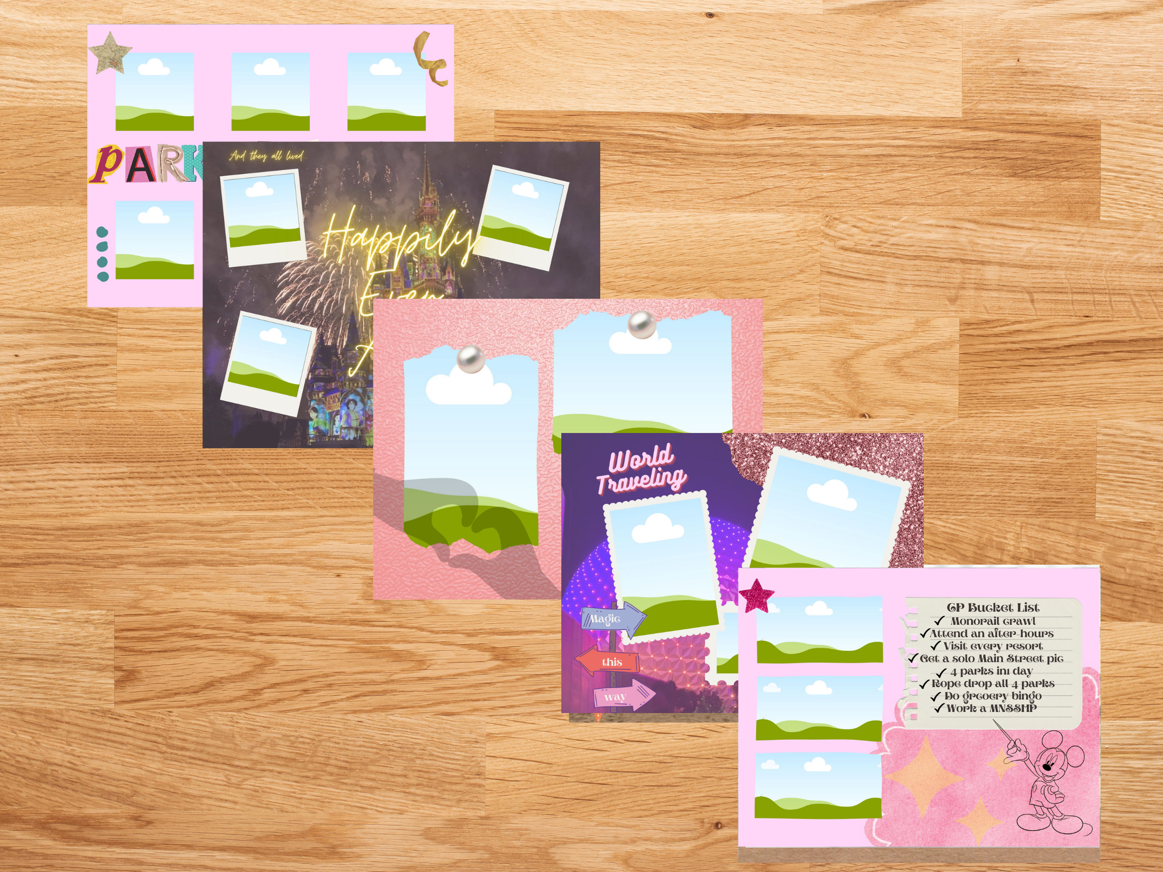 16 Page DCP Photo Book Template - Etsy