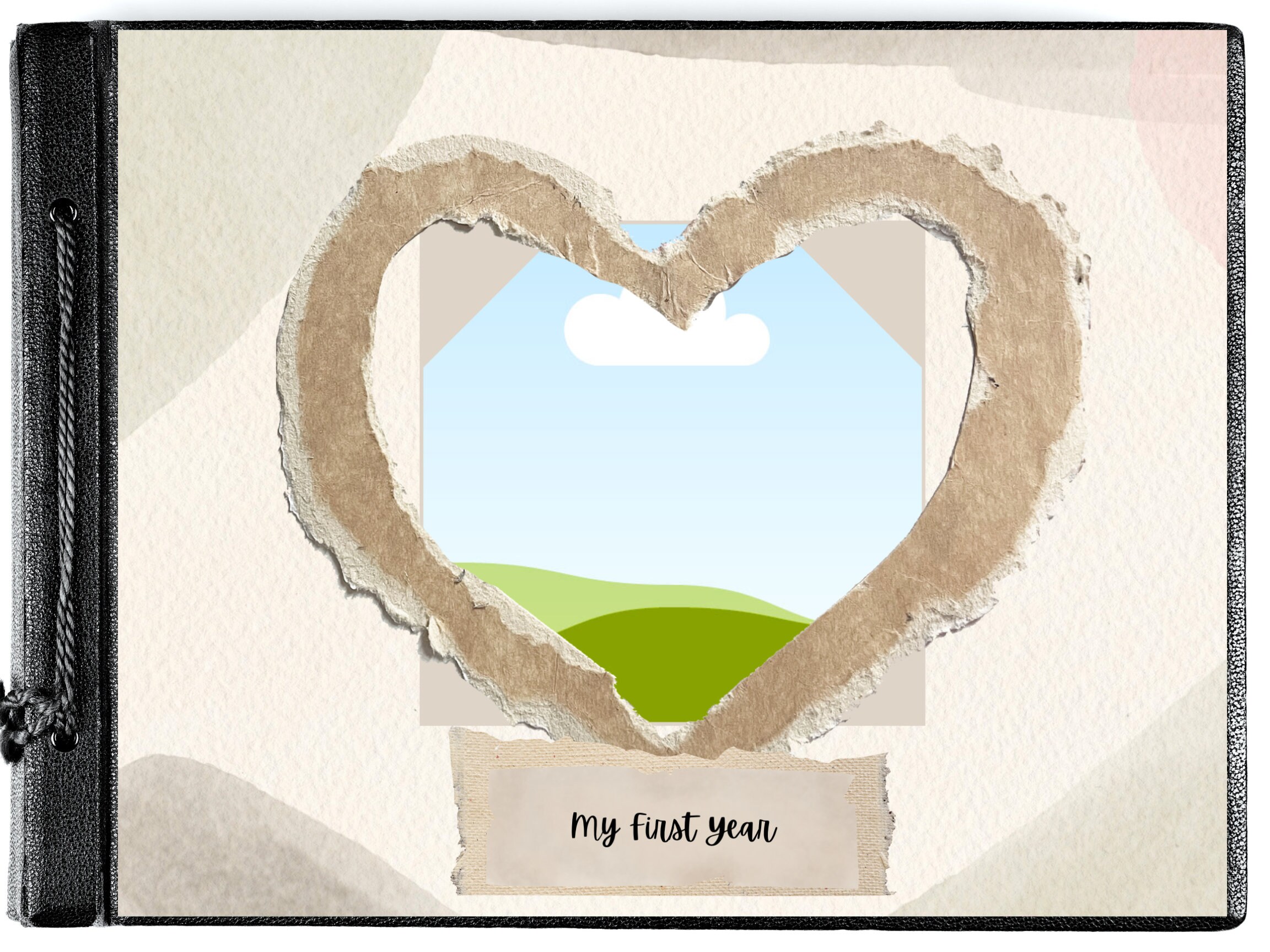 15 Pages My First Year Photo Book Template - Etsy