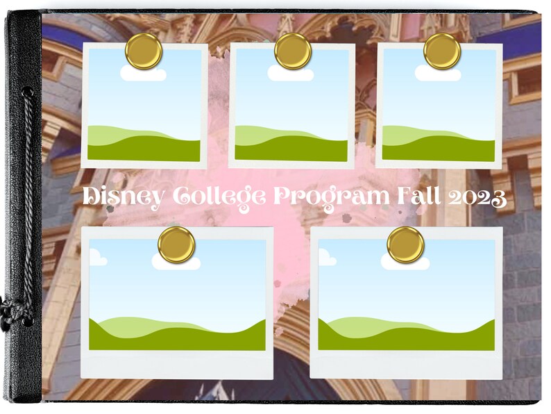 16 Page DCP Photo Book Template - Etsy