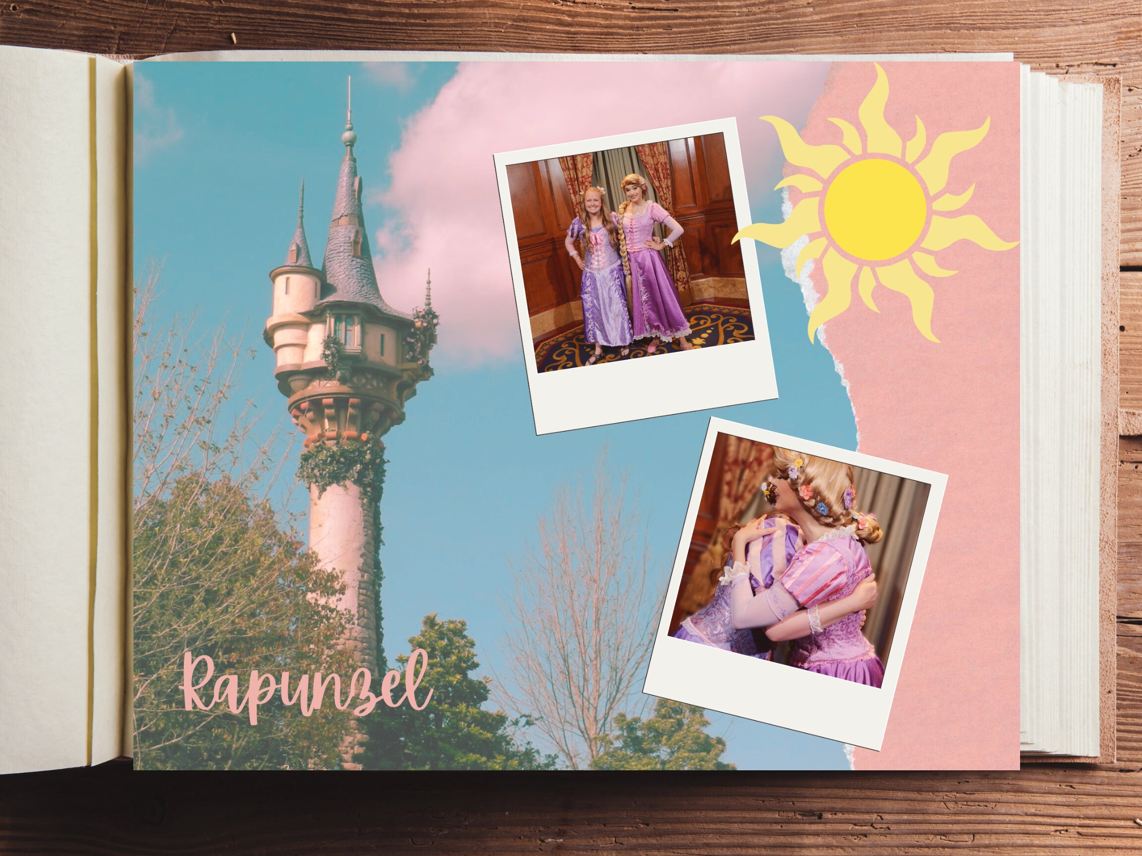 Princess Photo Book Template - Etsy