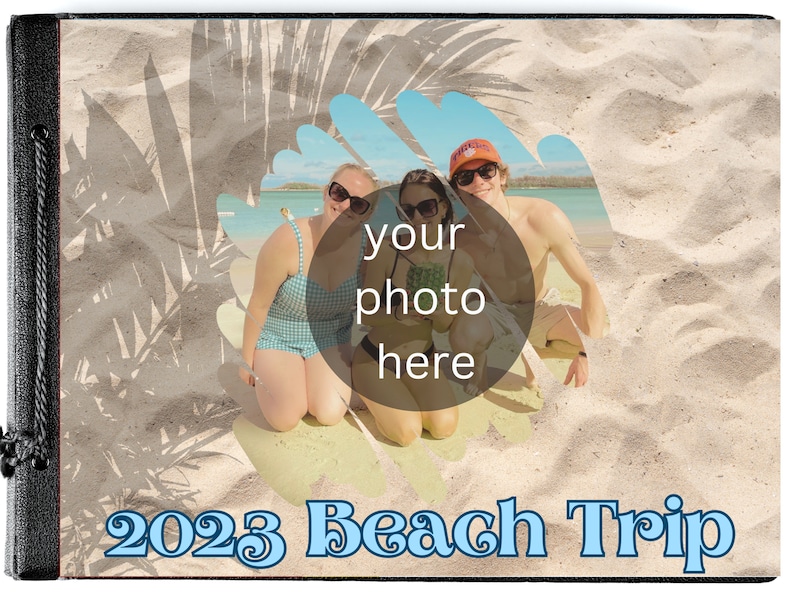 16 Page Beach Vacation Themed Photo Book Template - Etsy