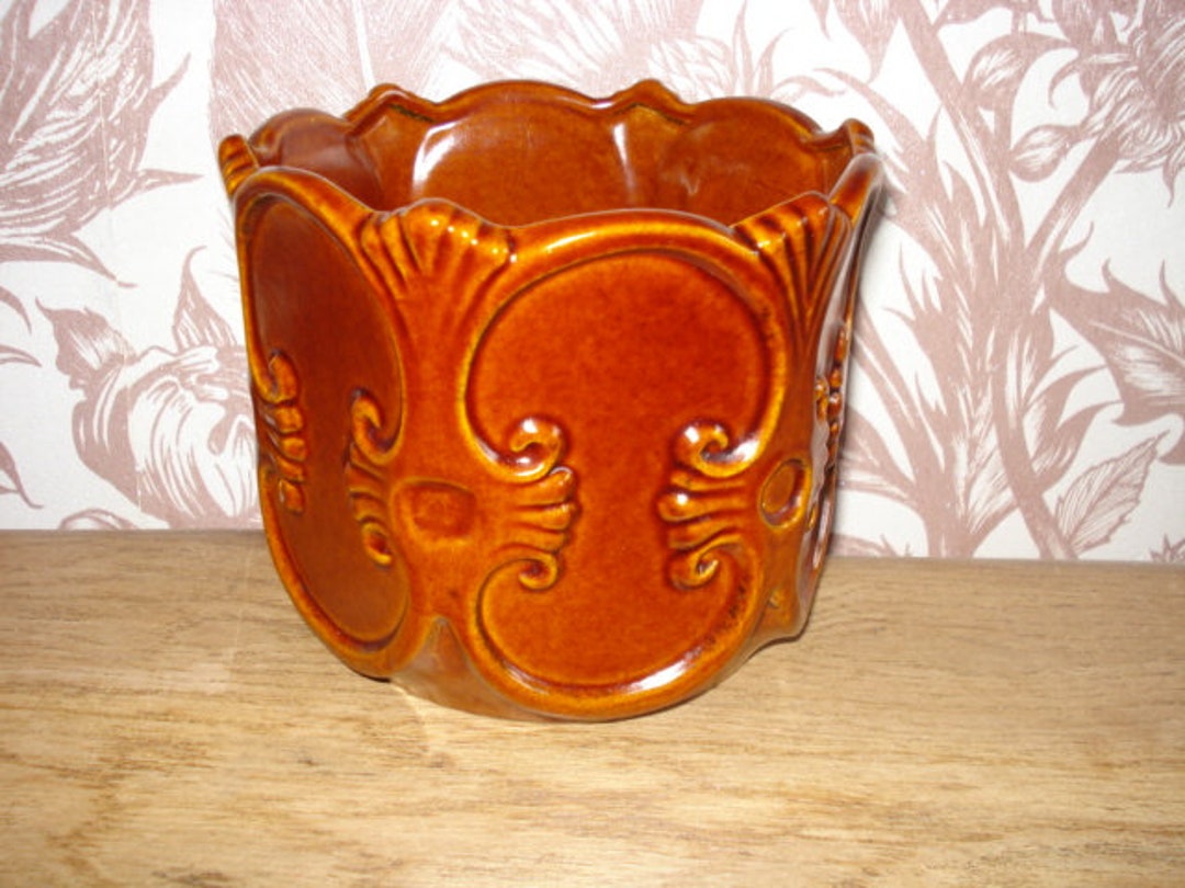 West German Plant Pot. - Etsy