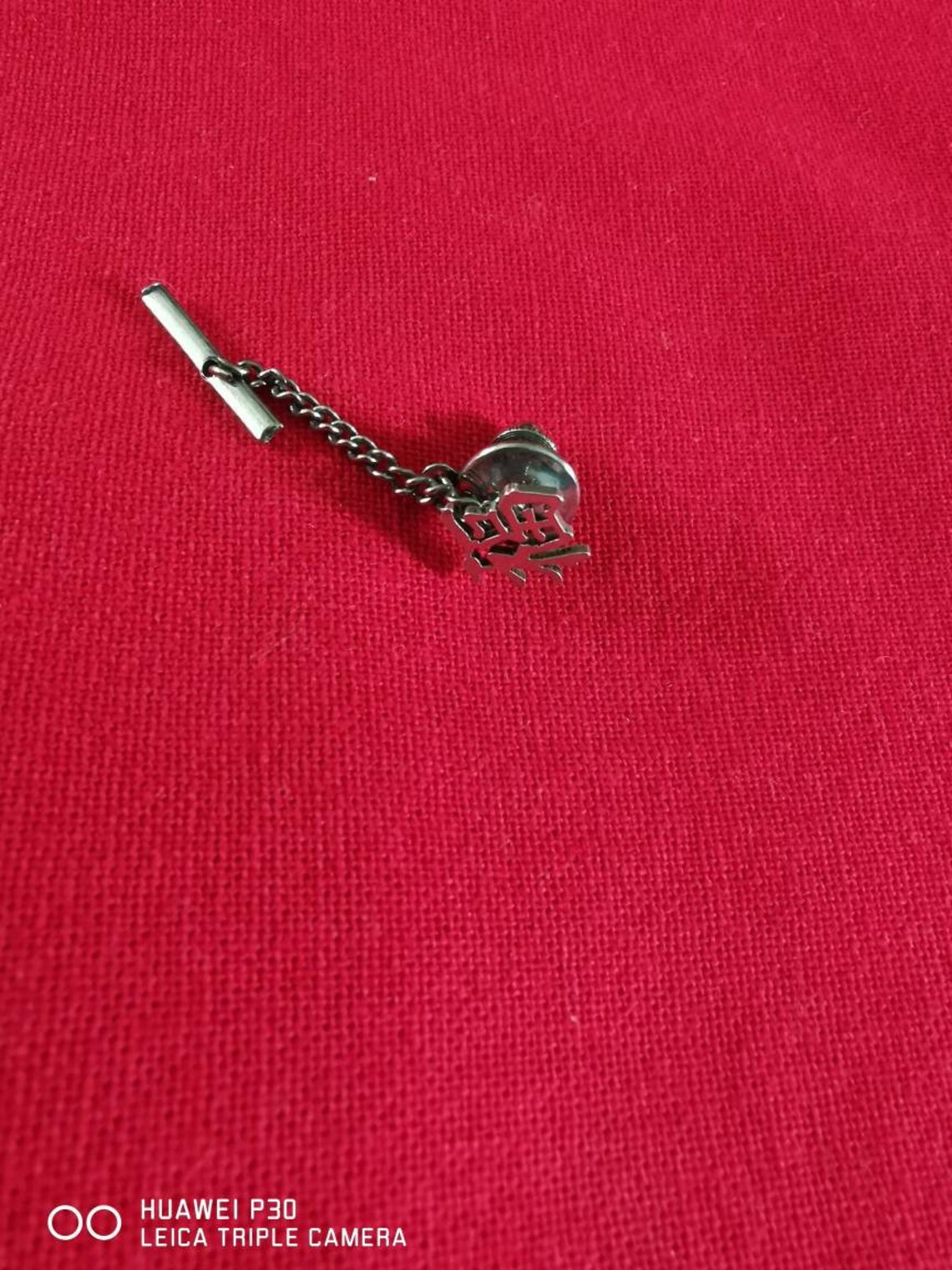 A Solid Silver Tie Pin. Chinese. - Etsy