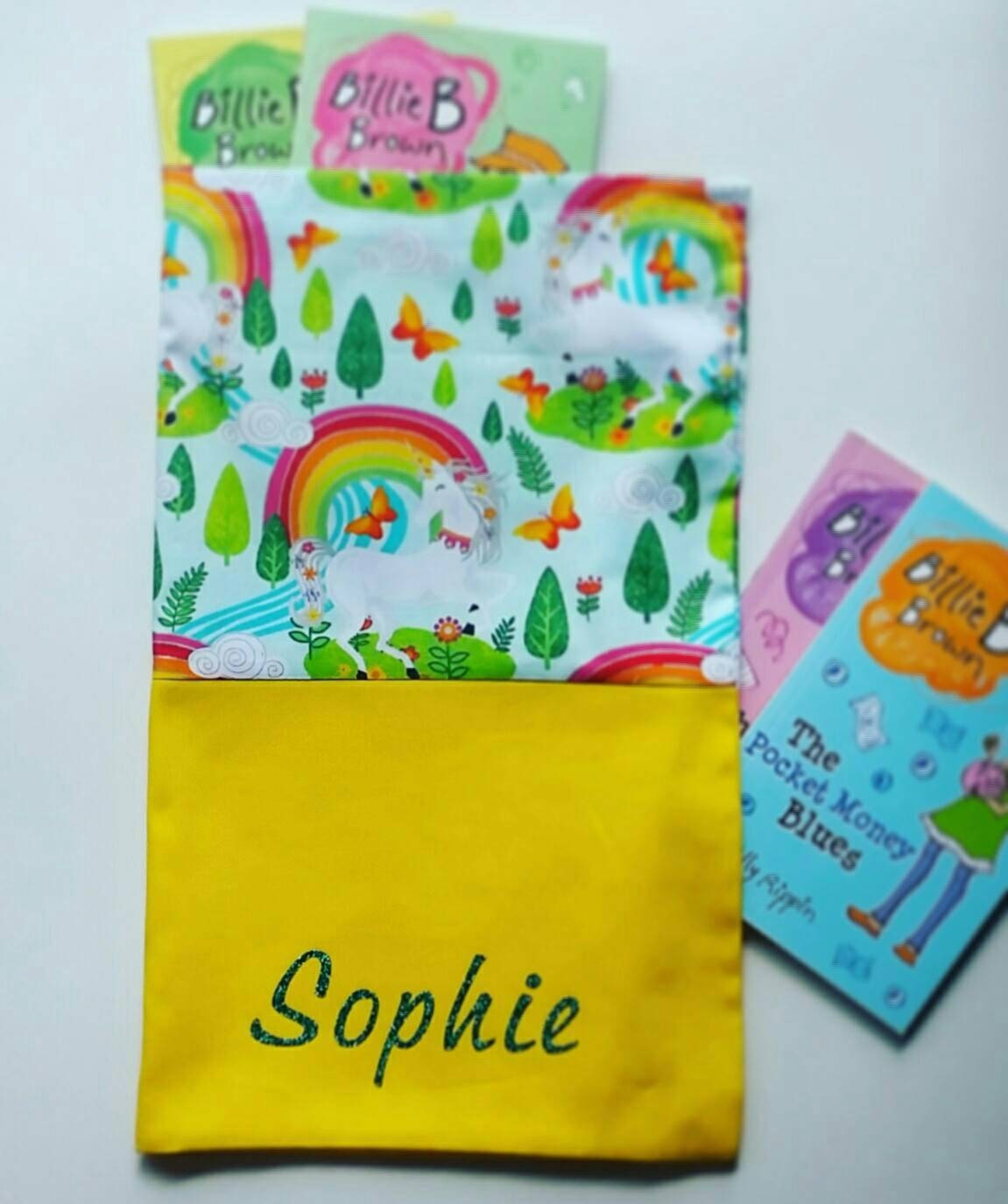 Belle Library Bag, Beauty and the Beast, Princess Book Bag, Gifts for ...