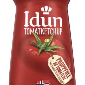 Idun Ketchup Tomatketchup Norwegian Tomato Ketchup 530g - Etsy