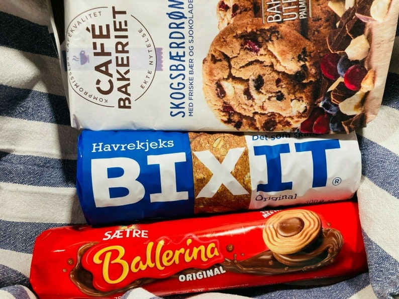 Norwegian Cookie Mix 4 Bixit Kjeks Sætre Skogsbærdrøm Ballerina - Etsy