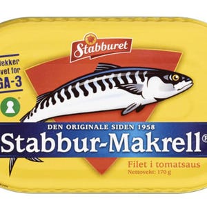 Stabbur-makrell Makrell I Tomat Norwegian Mackerel in Tomato Sauce ...