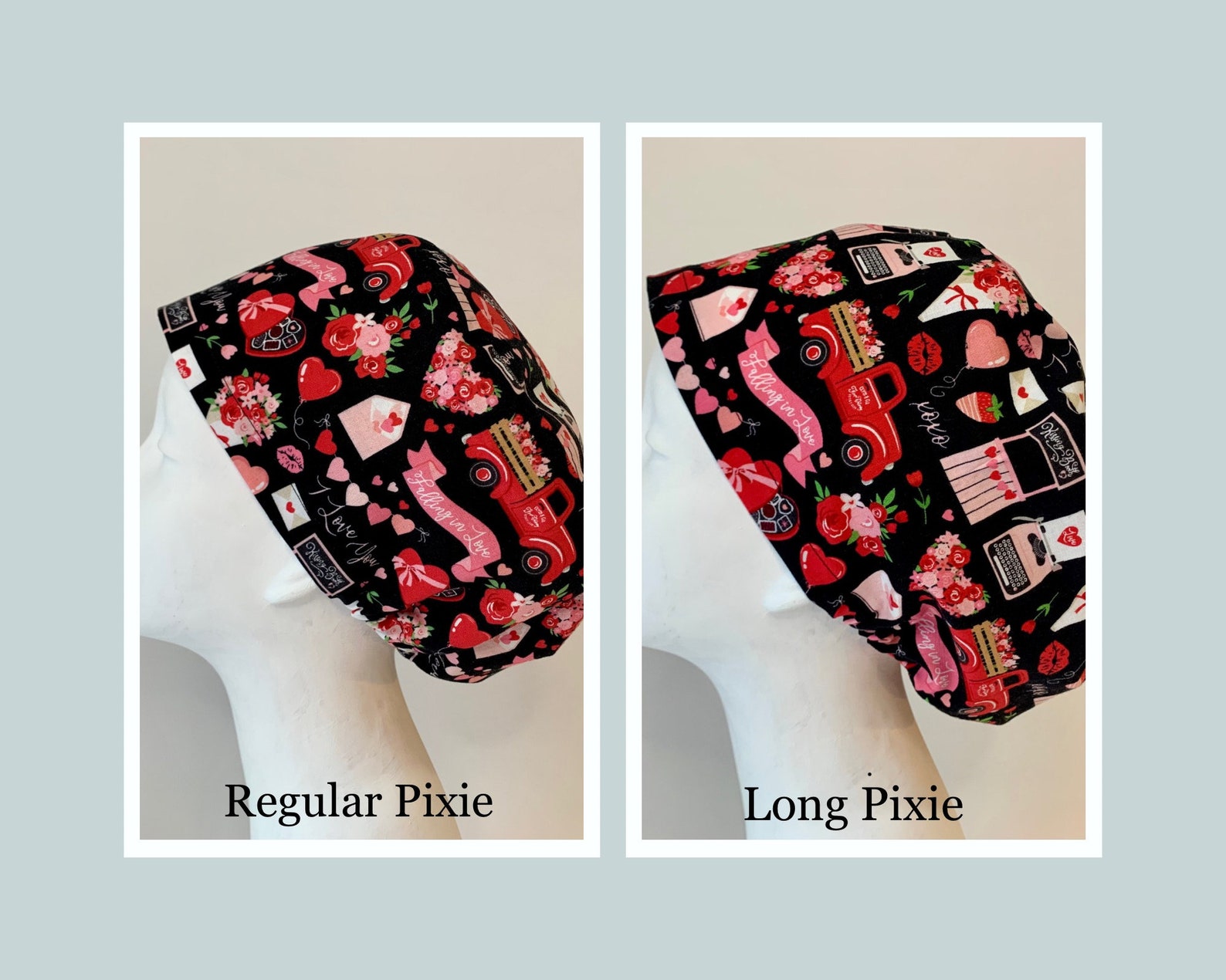 MOON PHASES European Style Surgical Scrub Cap or Snood, Regular or Long ...