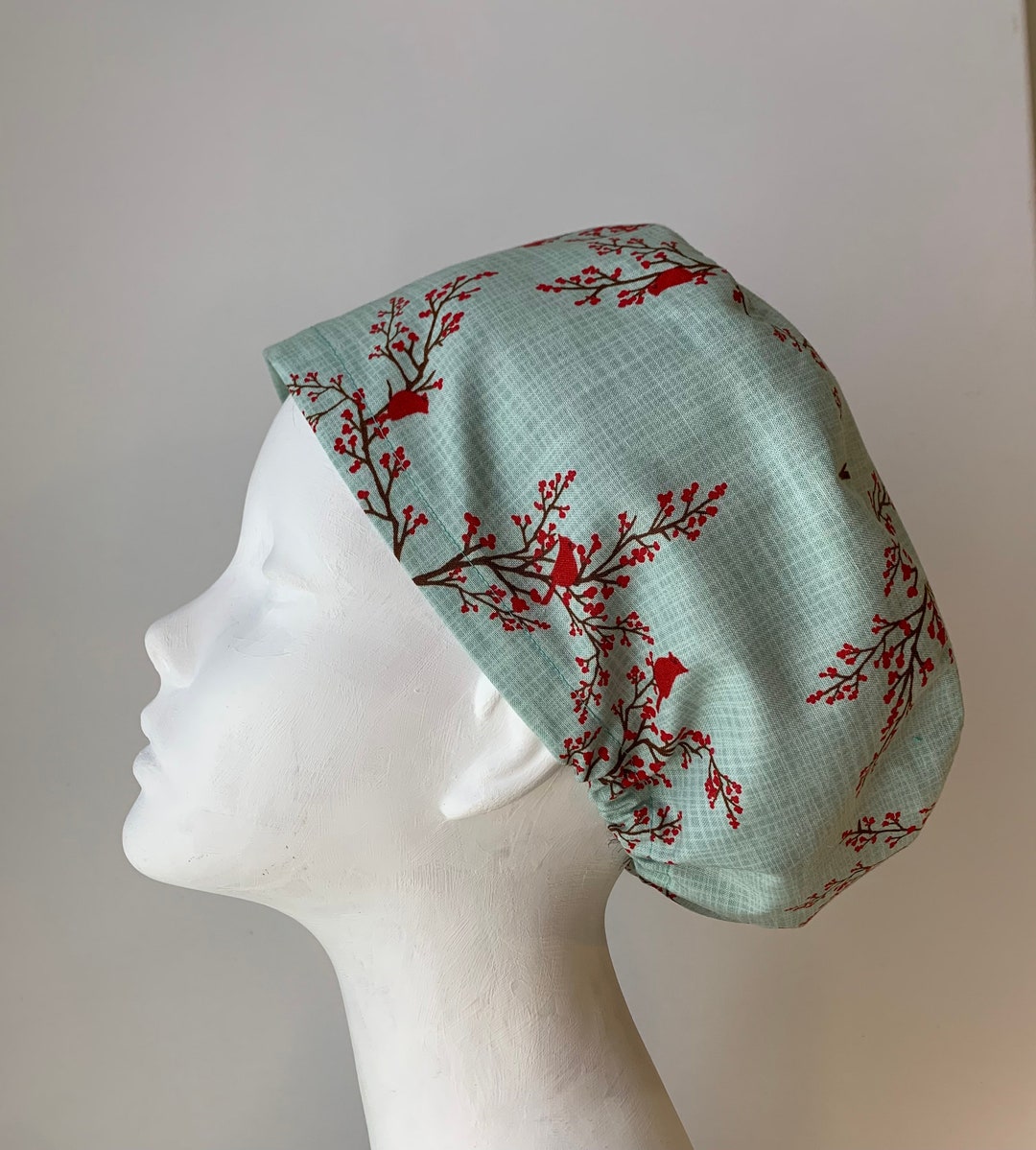 CARDINAL ANGEL Euro Style Surgical Scrub Cap-regular Pixie or Long ...