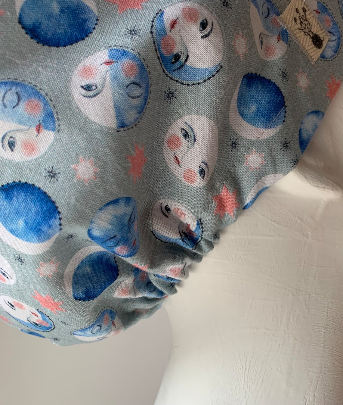 MOON PHASES European Style Surgical Scrub Cap or Snood, Regular or Long ...